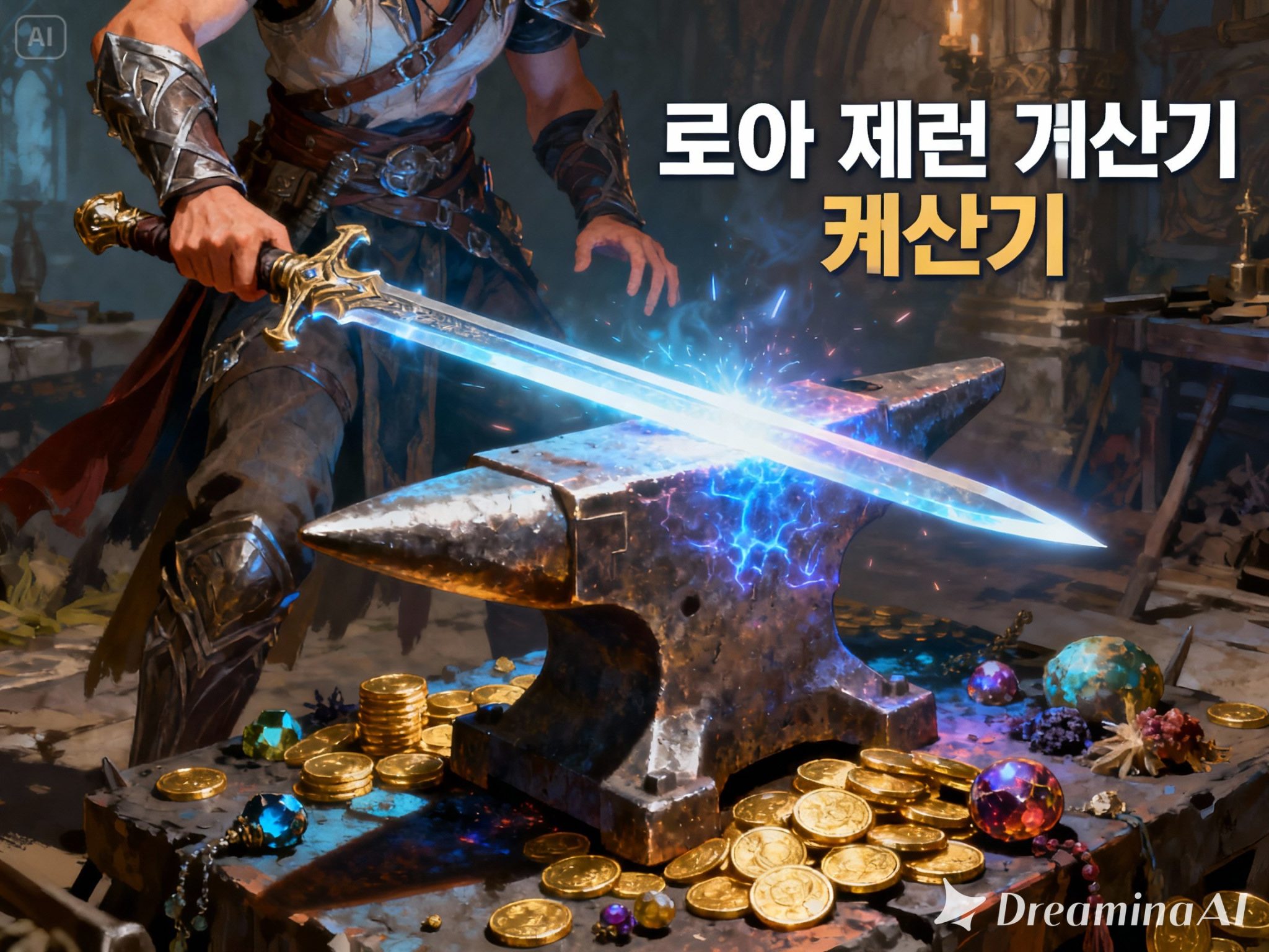 로아 재련 계산기 | 로스트아크 장비 강화 비용 계산